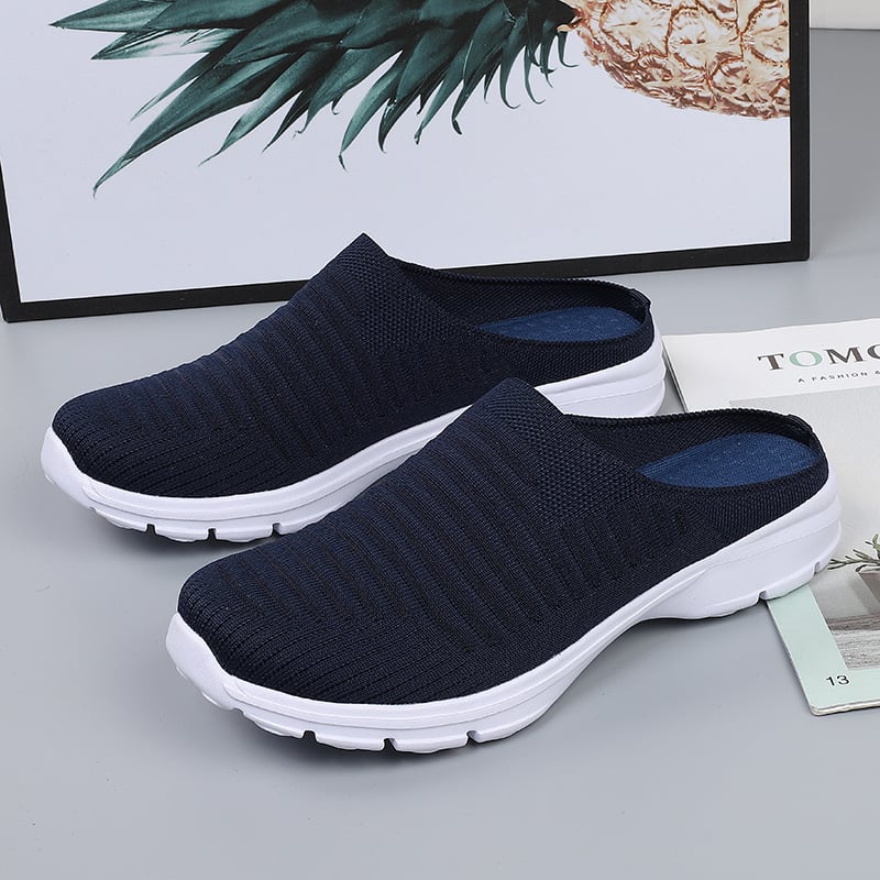 MEN'S BREATHABLE COMFORTABLE LIGHT HALF SLIPPERS - MEABOOTS